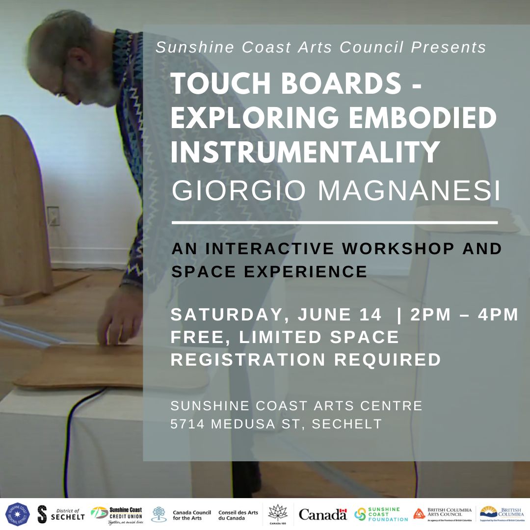Touch Boards – Exploring Embodied Instrumentality – Sunshine Coast Arts ...